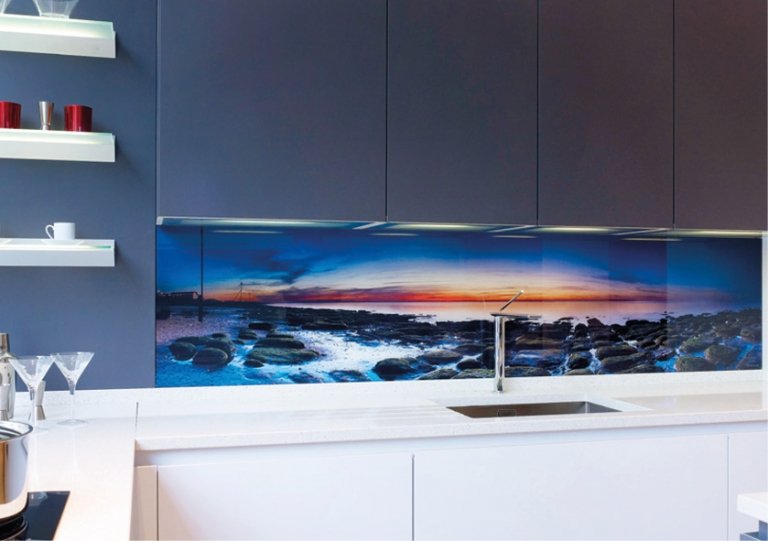 GLASS SPLASHBACKS - GH Interior Glass